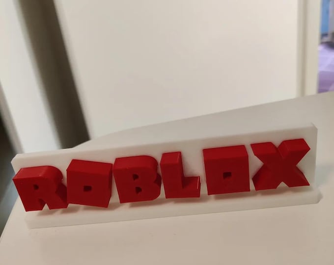 Roblox Sign With Custom Colors - Pairs Great With Robux Coins for Party ...