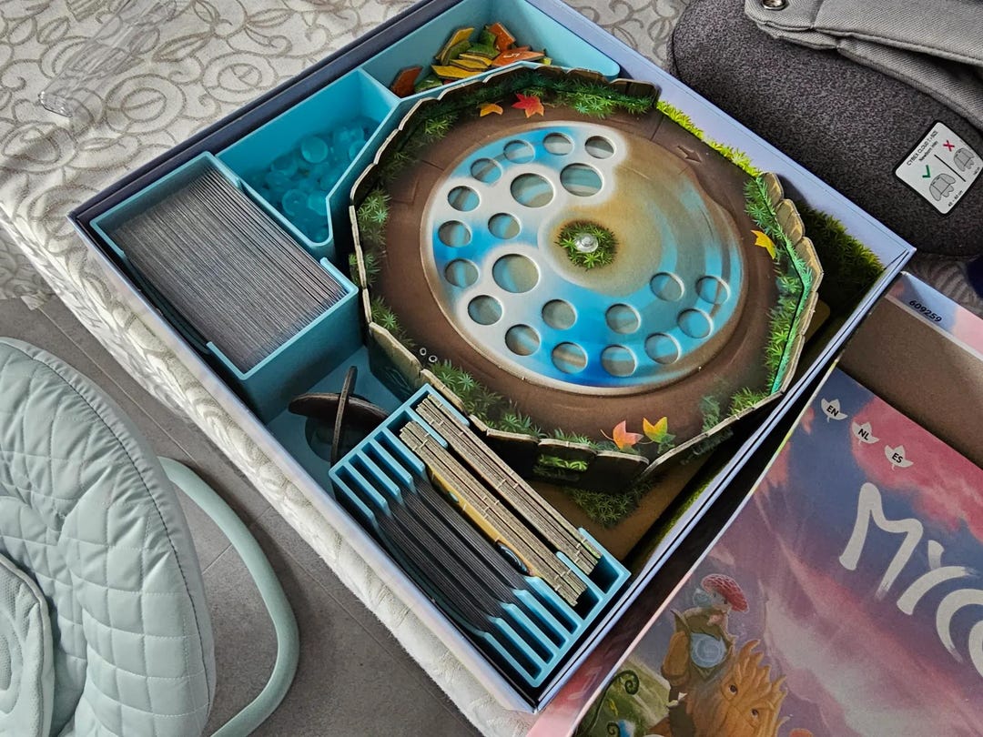 Mycelia Board Game Organizer / Insert - Etsy
