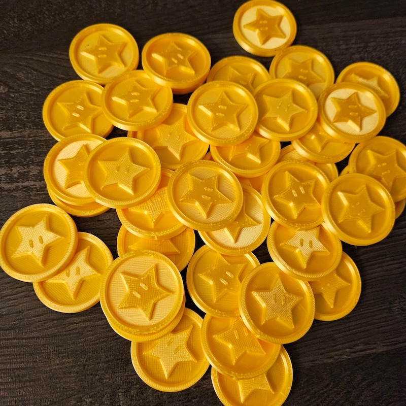 Mario Coins - Etsy