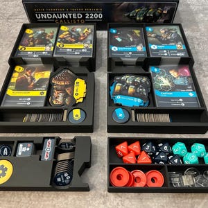 Undaunted 2200: Callisto Board Game Organizer and Insert - Etsy