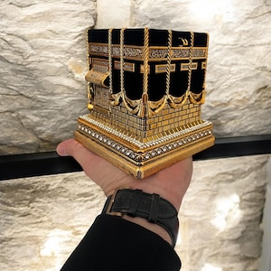 Lux Kaaba Figurine: Islamic Home Decor, Hajj, Umrah, Islamic Gift - Etsy