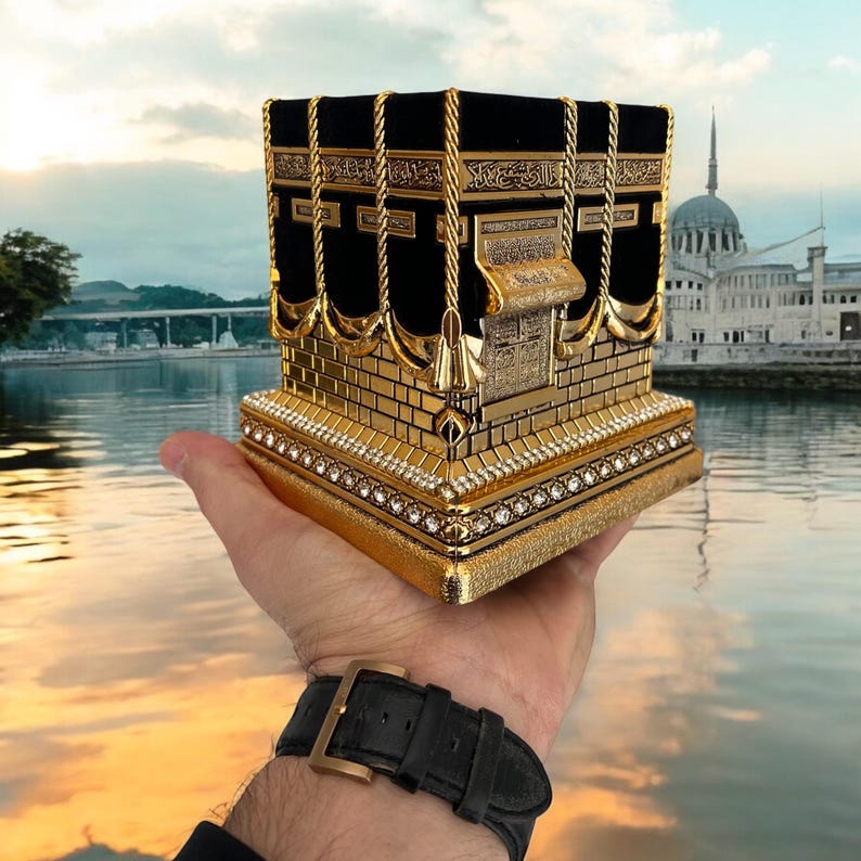 Lux Kaaba Figurine: Islamic Home Decor, Hajj, Umrah, Islamic Gift - Etsy