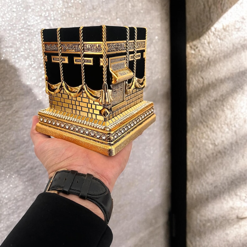 Lux Kaaba Figurine: Islamic Home Decor, Hajj, Umrah, Islamic Gift - Etsy