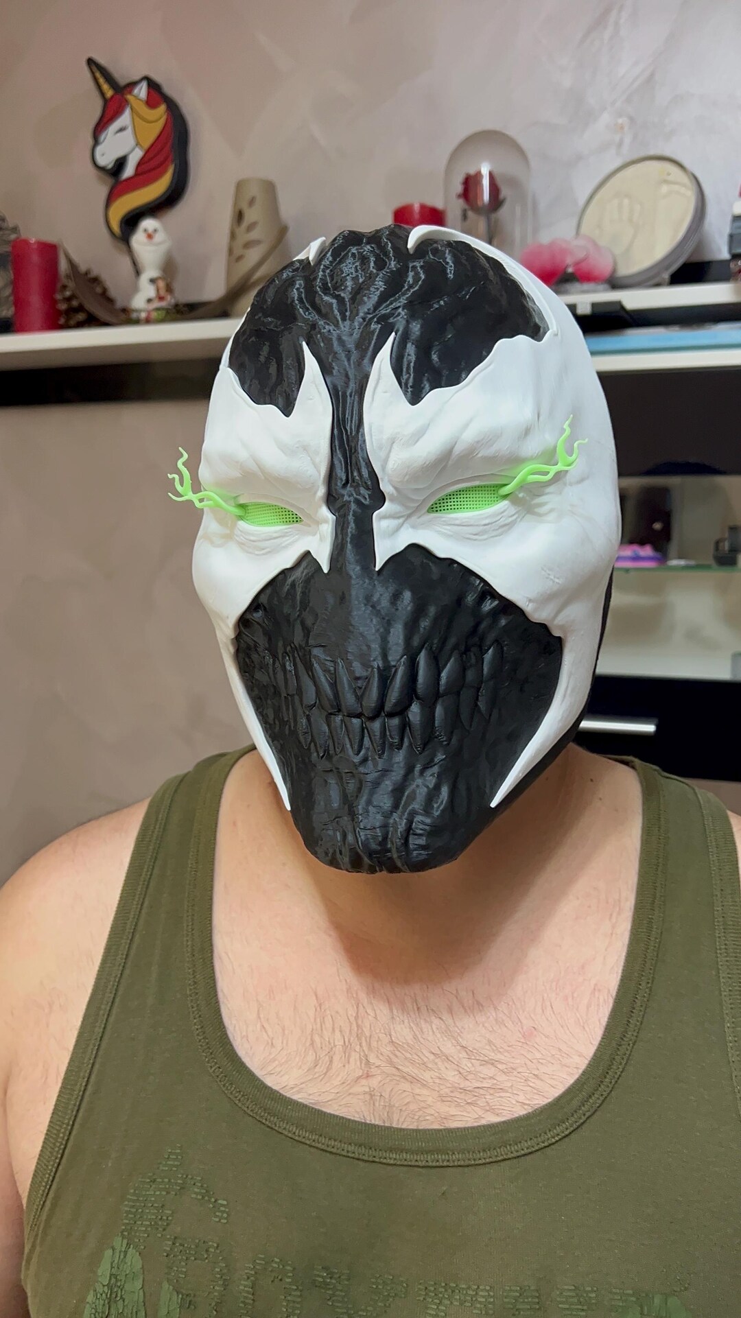 Spawn 3D Printed Helmet Realistic Replica for Cosplay and ...