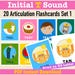 20 Initial T Sound Flashcards, Printable Initial /t/ Speech & Language ...