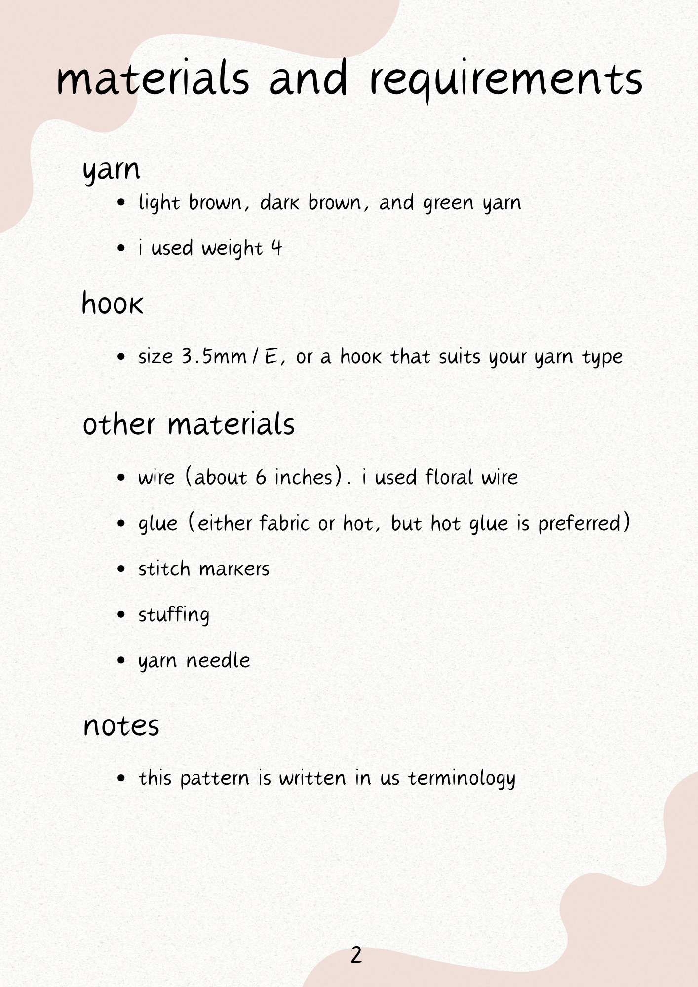 Omori Sprout Mole Crochet (DIGITAL PATTERN) - Etsy