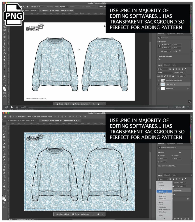 WOMENS TOPS BUNDLE - Fashion Technical Illustrations - Cads - Top ...