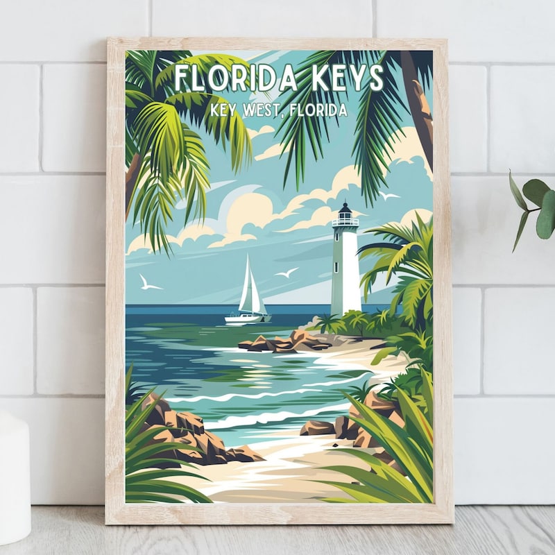 Florida Keys Poster - Etsy