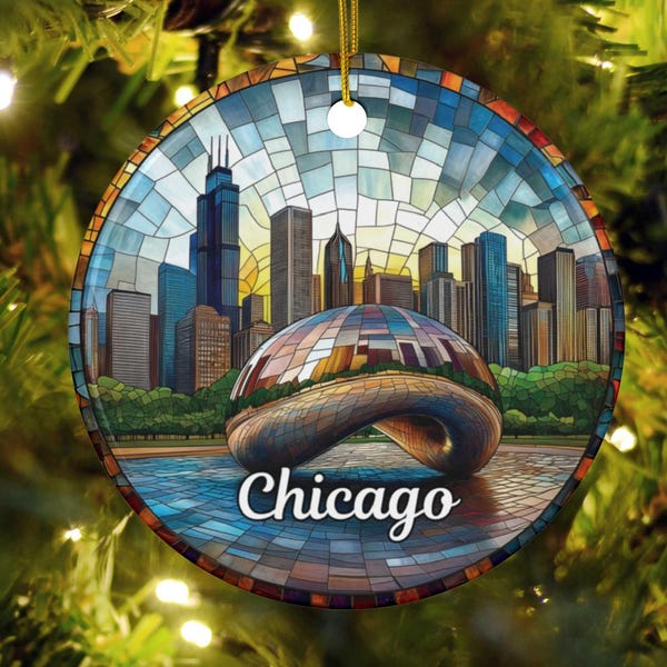 Chicago Bears Stained Glass - Etsy
