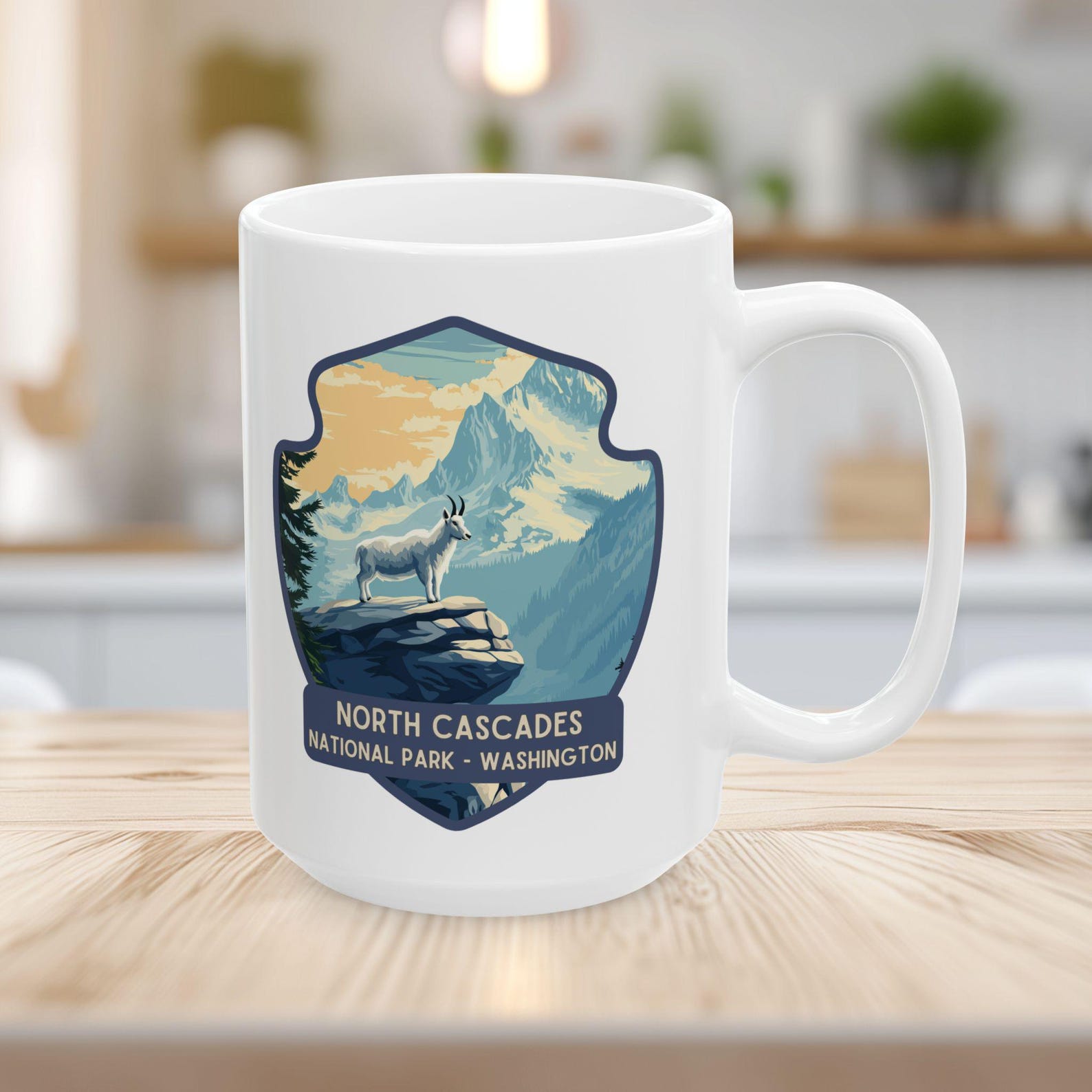 North Cascades National Park Mug: Washington Nature Lover Gift - Etsy