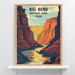 Big Bend National Park Travel Poster, Texas Home Decor, Desert Artwork ...