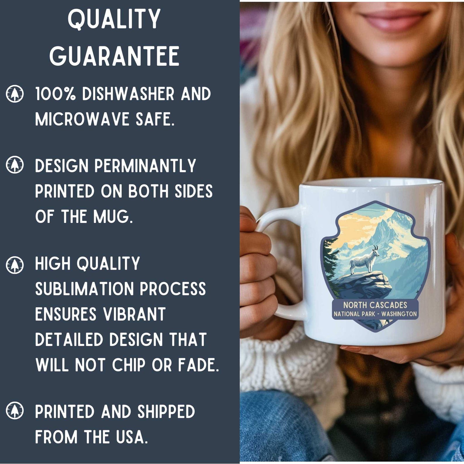 North Cascades National Park Mug: Washington Nature Lover Gift - Etsy