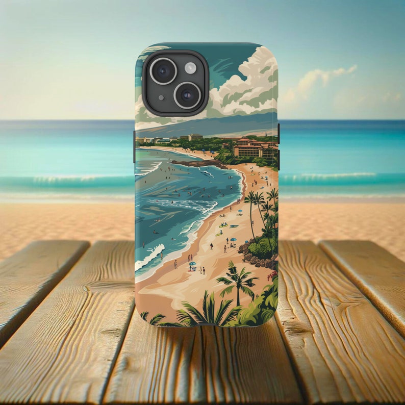 Kaanapali Beach Maui, Hawaii Phone Case, Hawaii Beach Lovers Case for ...