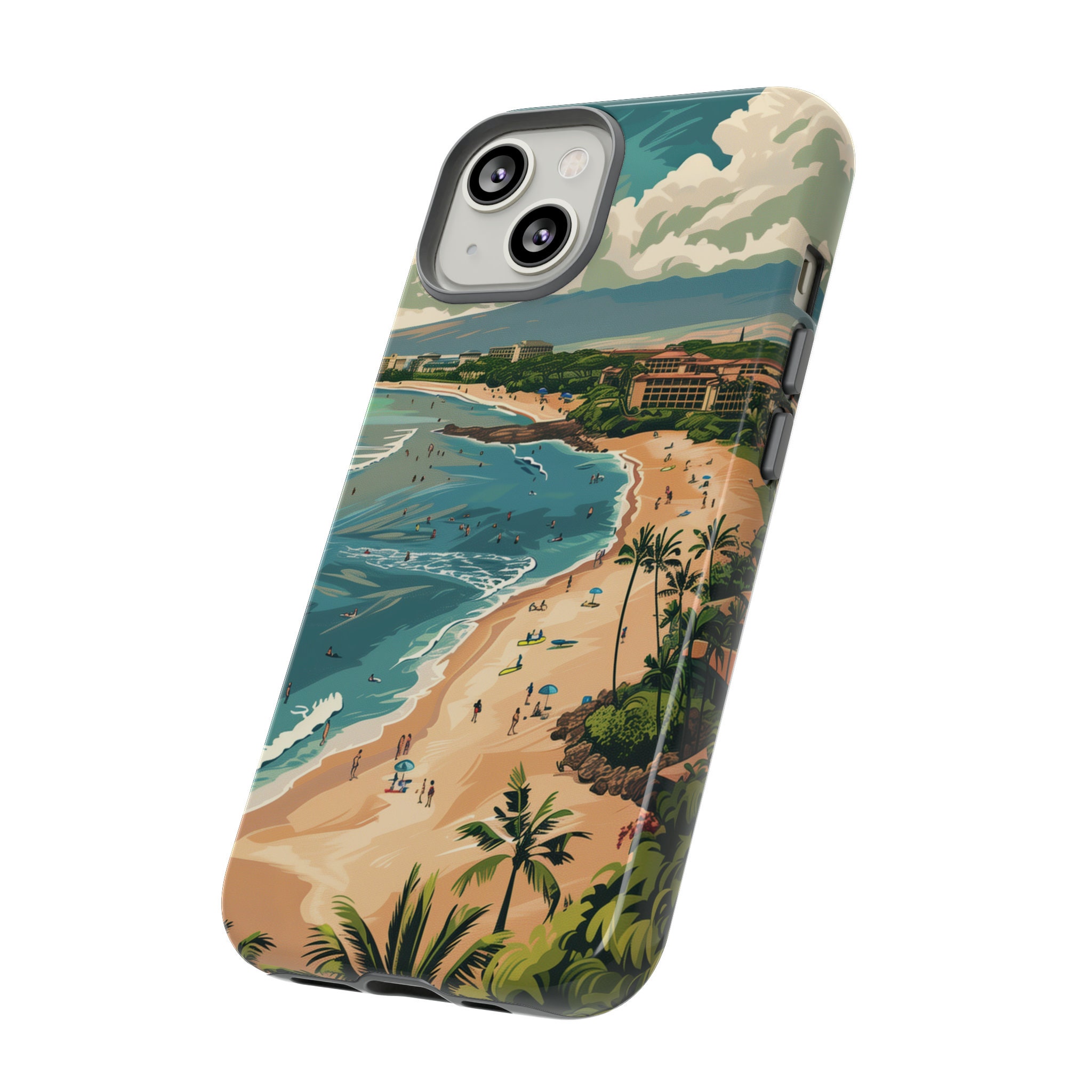 Kaanapali Beach Maui, Hawaii Phone Case, Hawaii Beach Lovers Case for ...