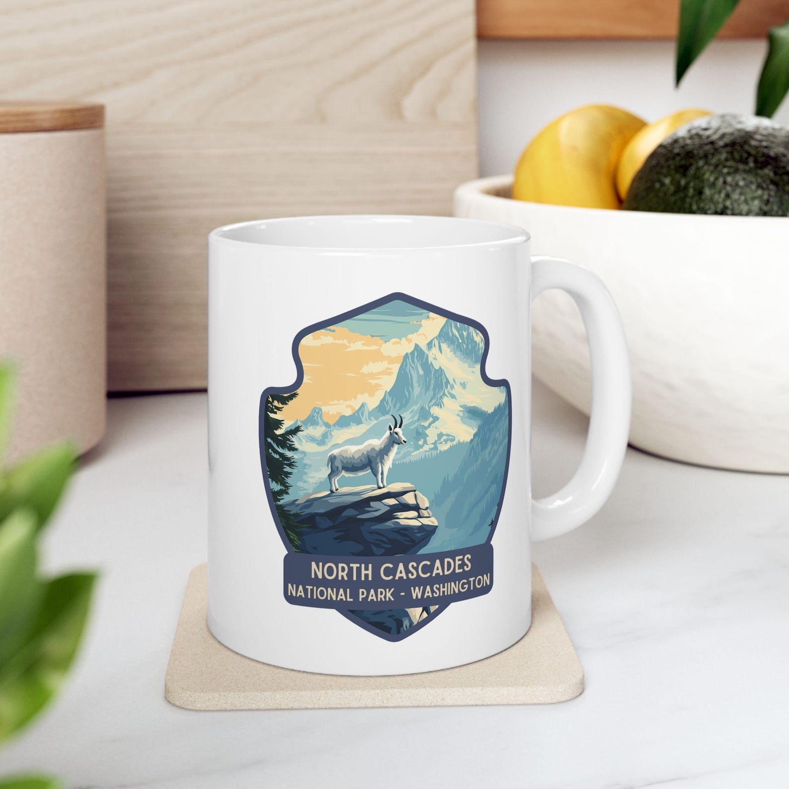 North Cascades National Park Mug: Washington Nature Lover Gift - Etsy