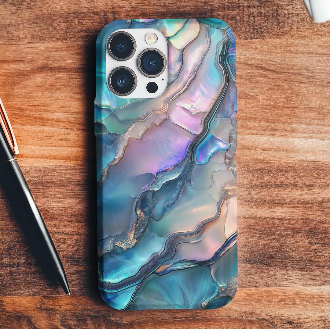Abalone Sea Shell Magsafe Tough iPhone Case, Magnetic Phone Cover ...