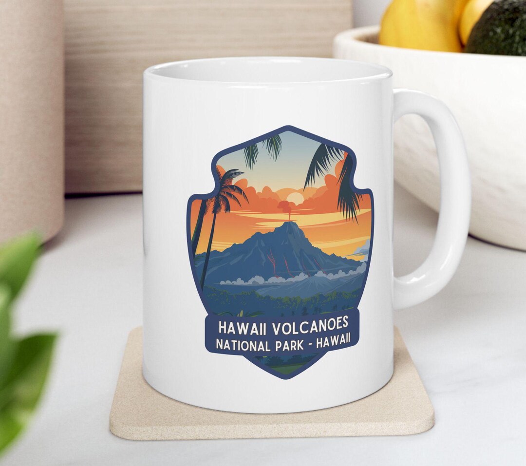Hawaii Volcanoes National Park Mug: Hawaiian Nature Lover Gift - Etsy