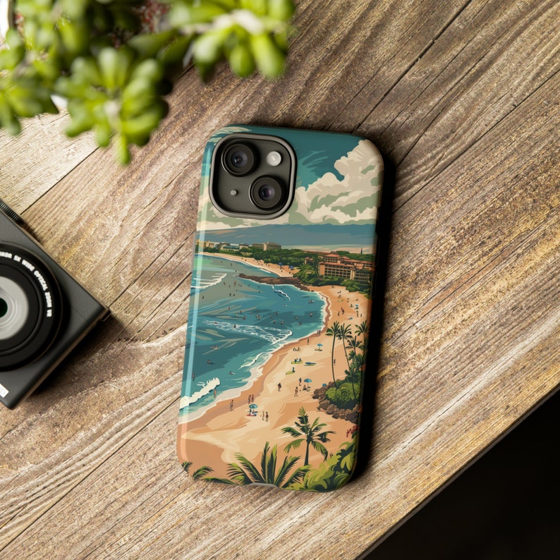 Kaanapali Beach Maui, Hawaii Phone Case, Hawaii Beach Lovers Case for ...