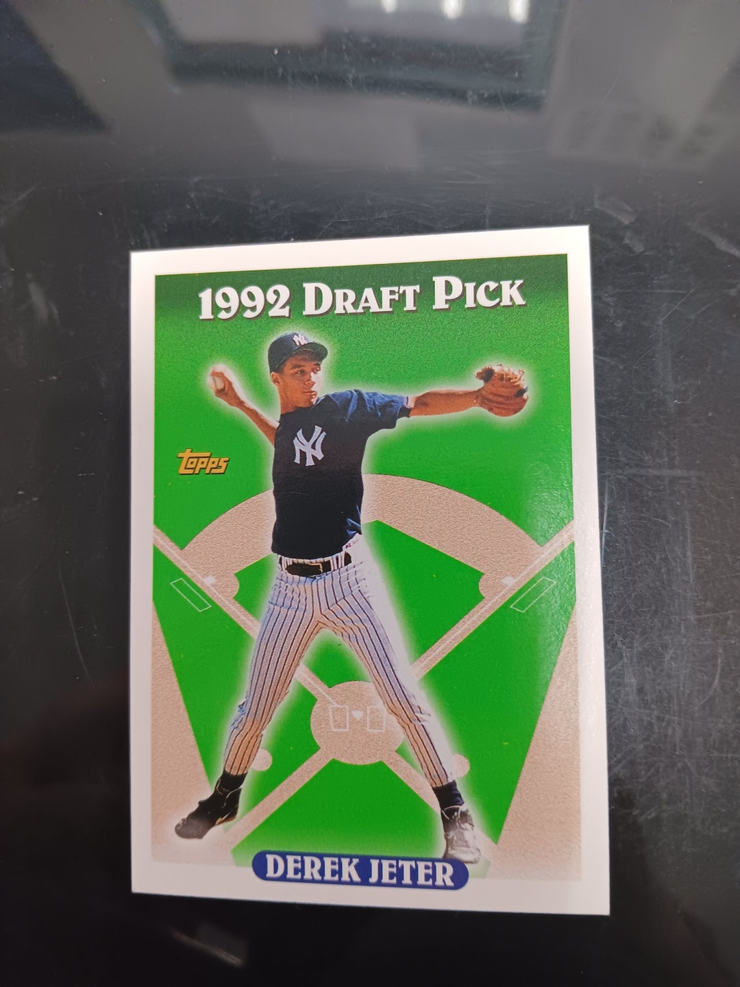 Derek Jeter 1992 Draft Card - Etsy