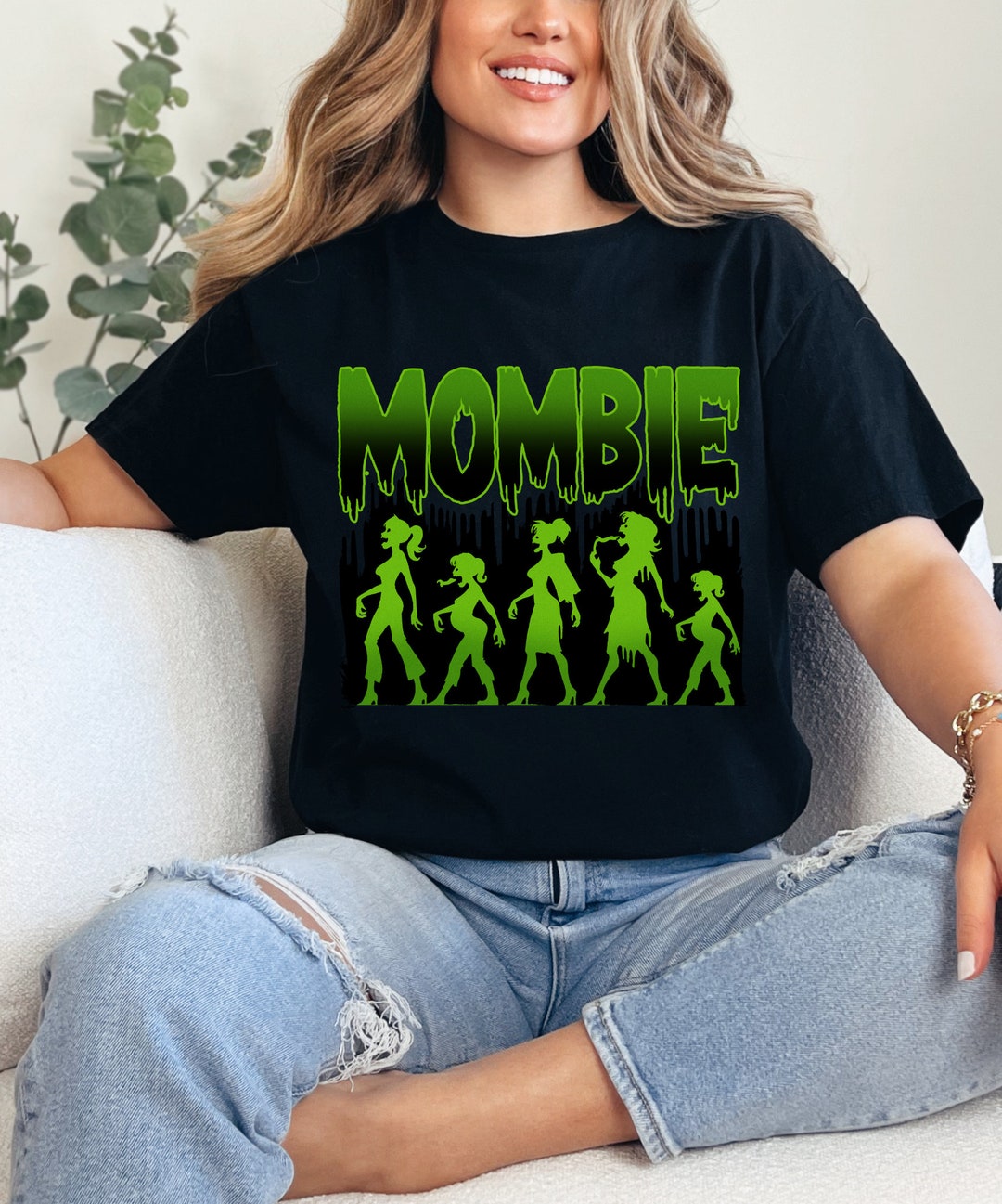Mombie Zombie Png, Zombie Png, Mombie Png, Sublimation Design, Zombie ...