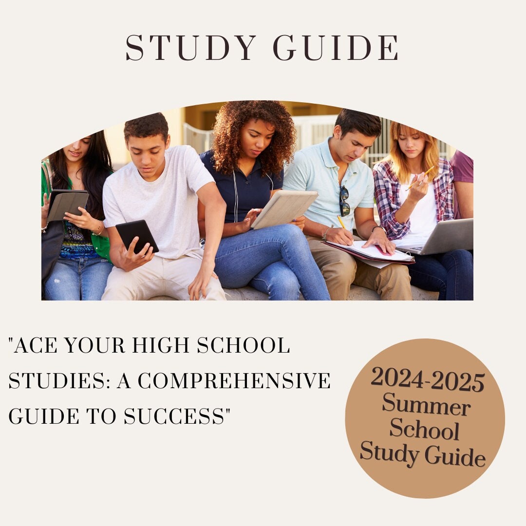 Ebook Study Guide, How to Guide, Digital Download, Digital Study Guide ...