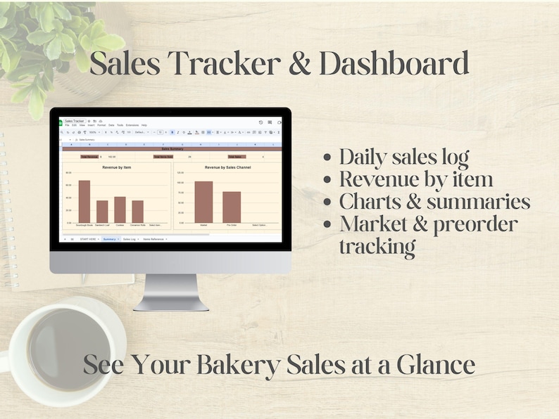 Cottage Bakery Business Kit | Google Sheets Templates (digital Download ...