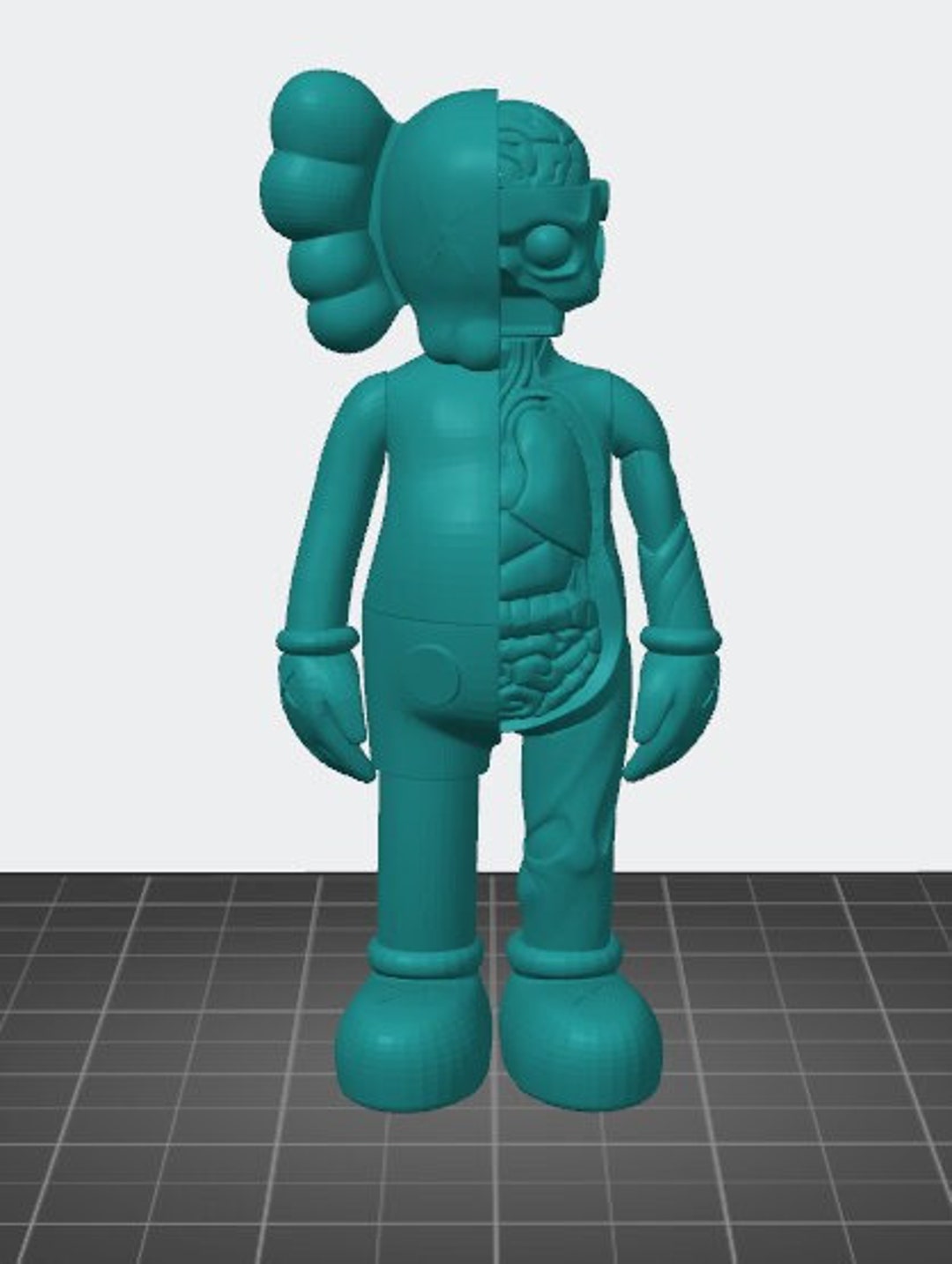 Kaws Companion Flayed 11 STL - Etsy