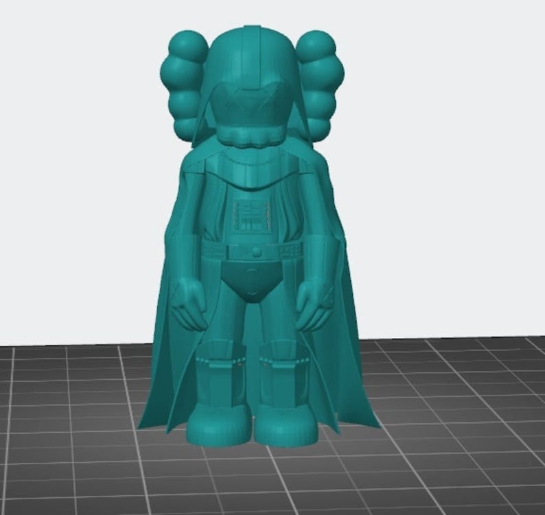 Kaws Darth Vader 7 1/2 in Custom STL - Etsy