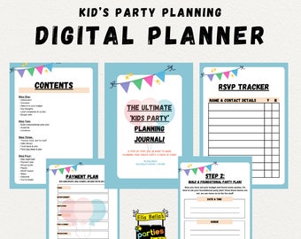 Party Planner, Printable Image, Digital Download - Etsy