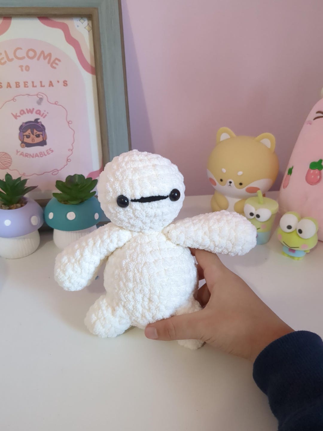 Baymax Crochet Plushie - Etsy