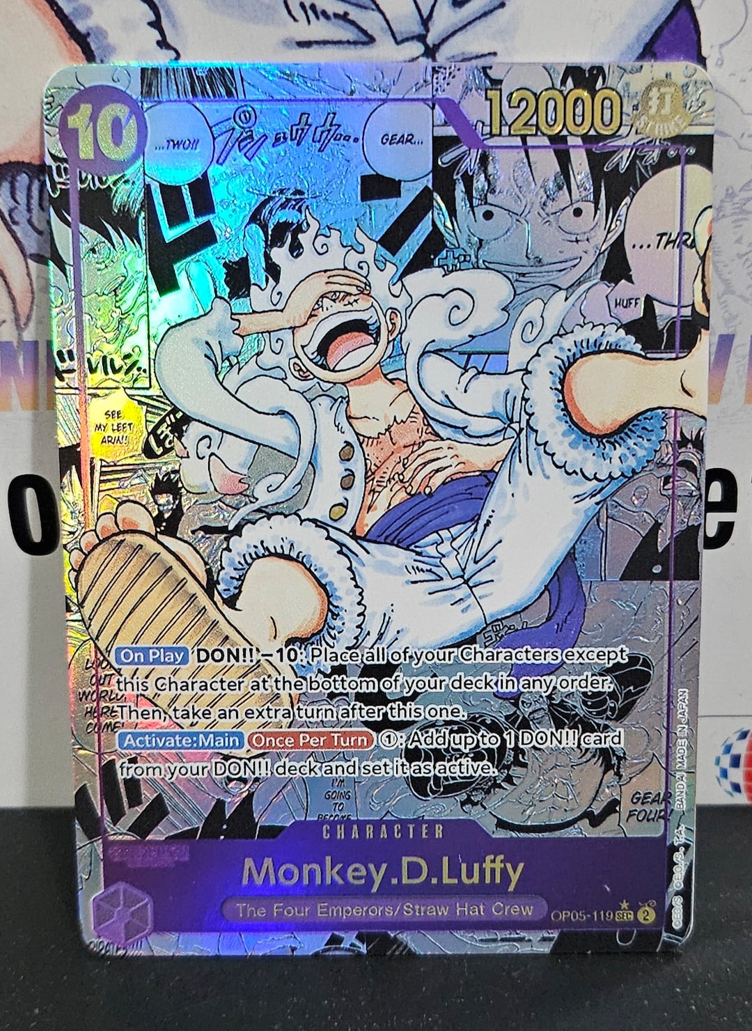 Monkey D. Luffy Proxy One Piece OP TCG Custom Card English Japanese ...