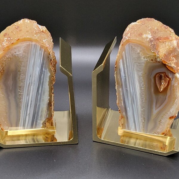 Crystal Bookends - Etsy UK