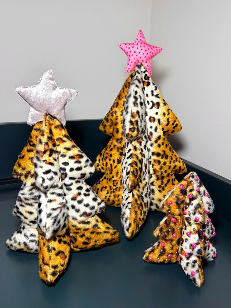 Fabric Christmas Tree Sewing Pattern - PDF Download - Holiday Decor ...