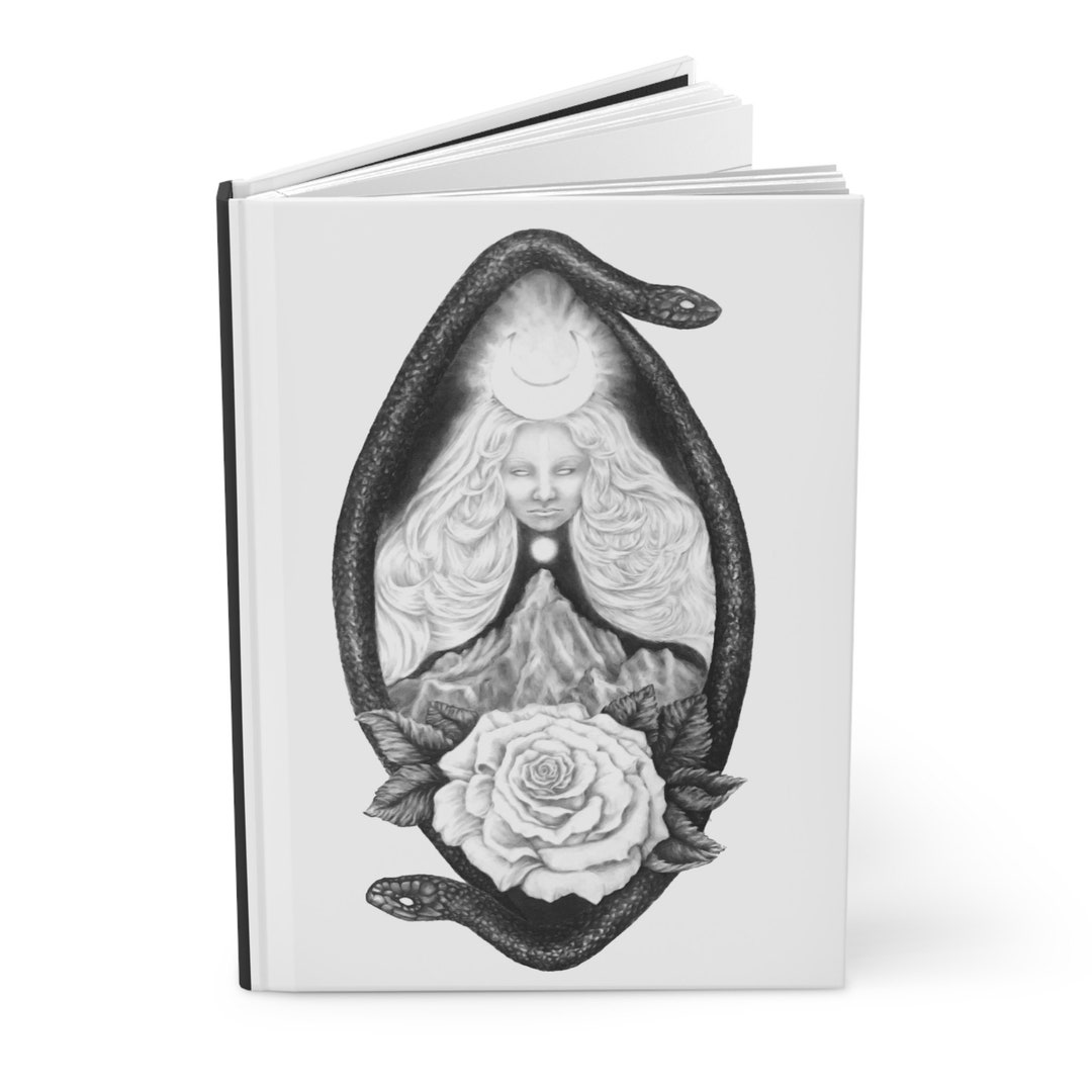 Gaia, Earth Goddess Journal - Priestess Book of Shadows - Witchy ...