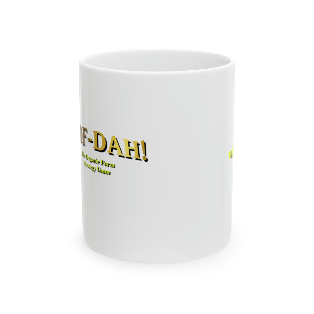 OOF DAH Ceramic Mug, 11oz Gift wtf - Etsy