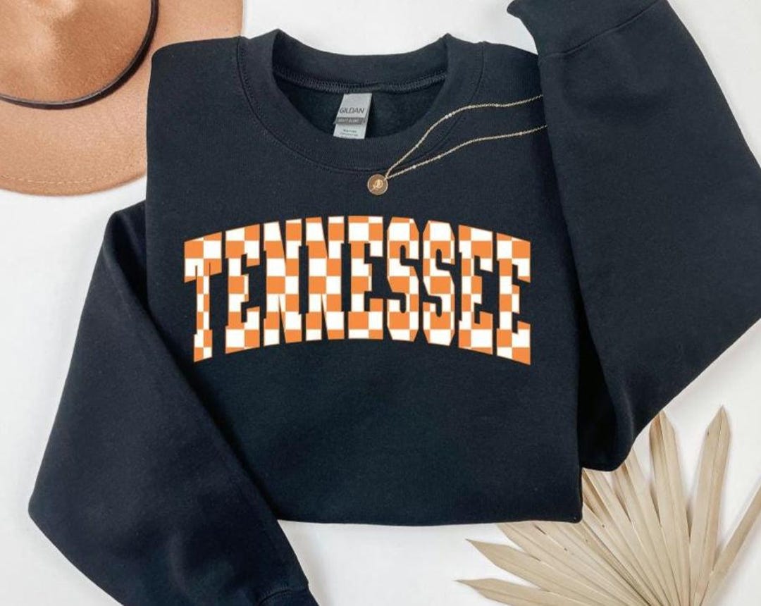 Tennessee Checkered Vols Volunteers Knoxville Football Sweatshirt ...