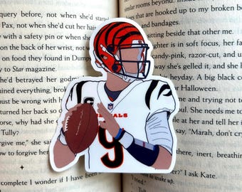 Joe Burrow Sticker, Cincinnati Bengals, Cincinnati Bengals Stickers ...