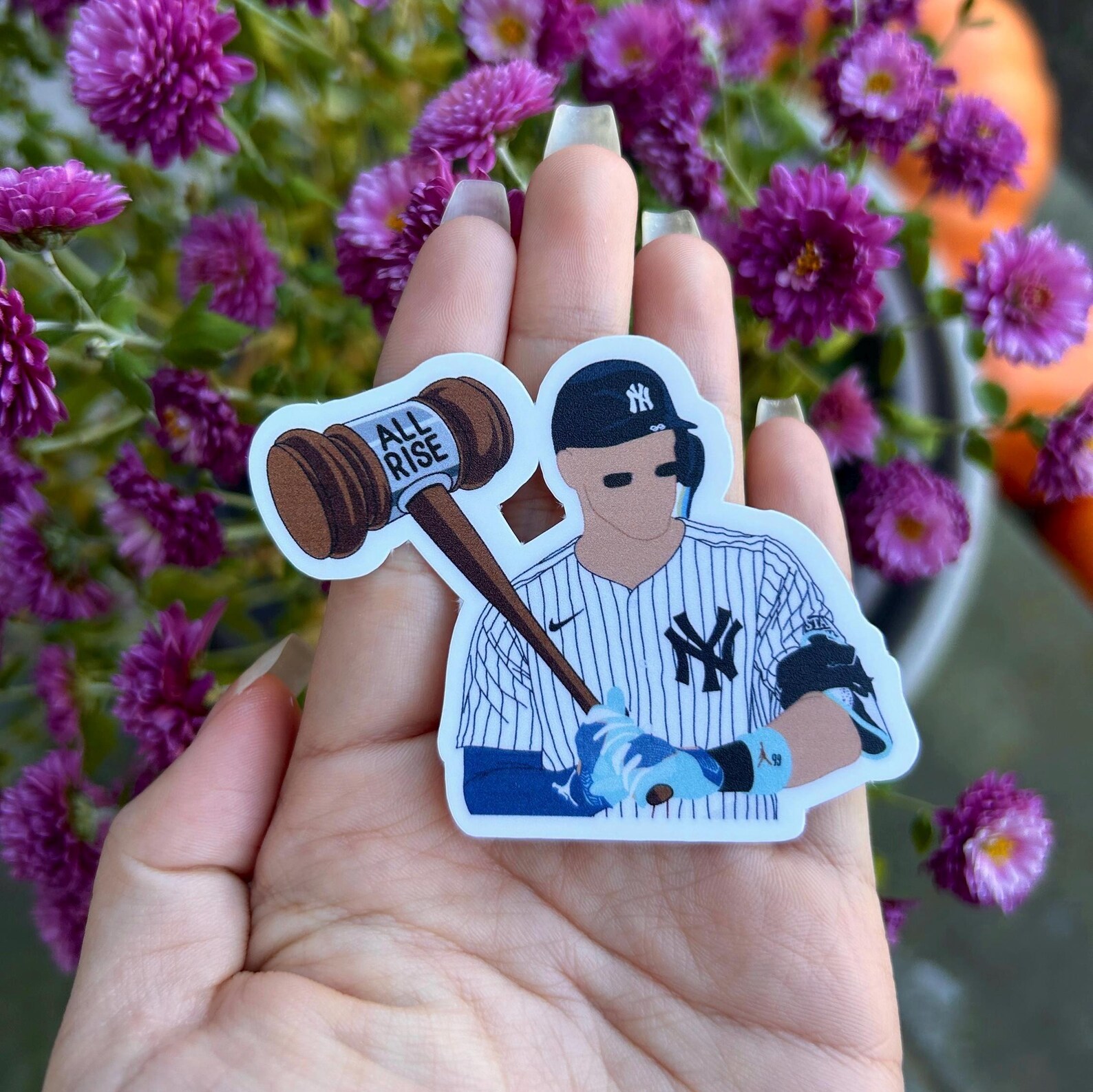 New York Yankees Stickers Aaron Judge All Rise Jazz Chisholm Jr ya Like ...
