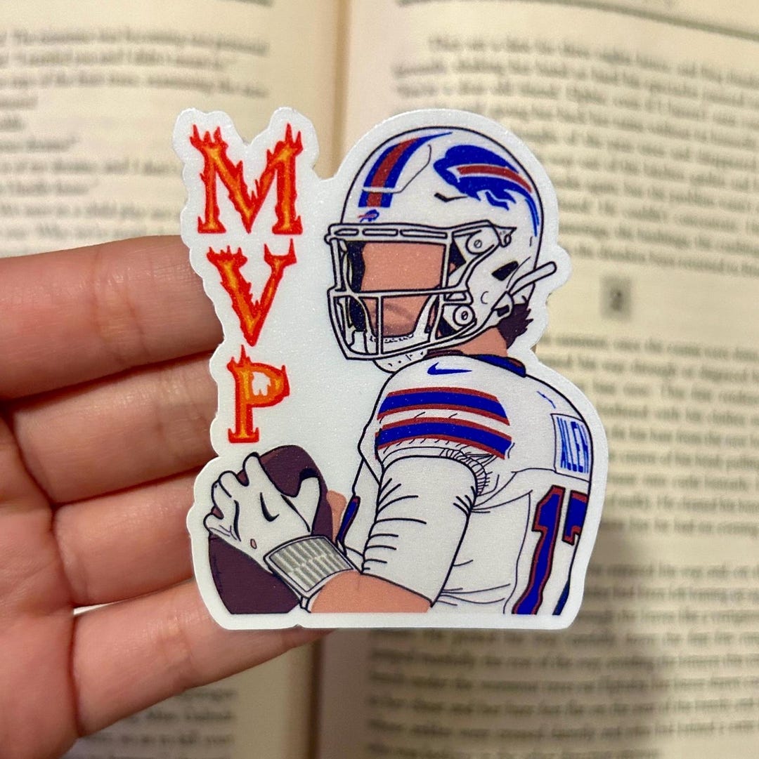 Josh Allen MVP Sticker - Etsy