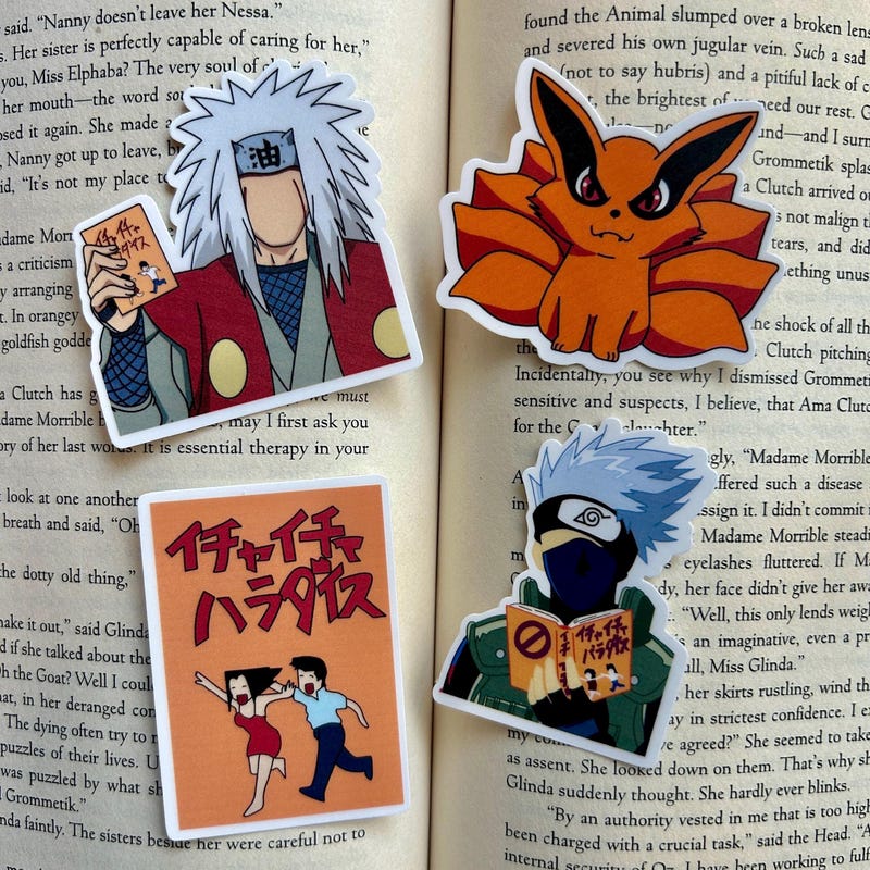 Naruto Stickers - Etsy