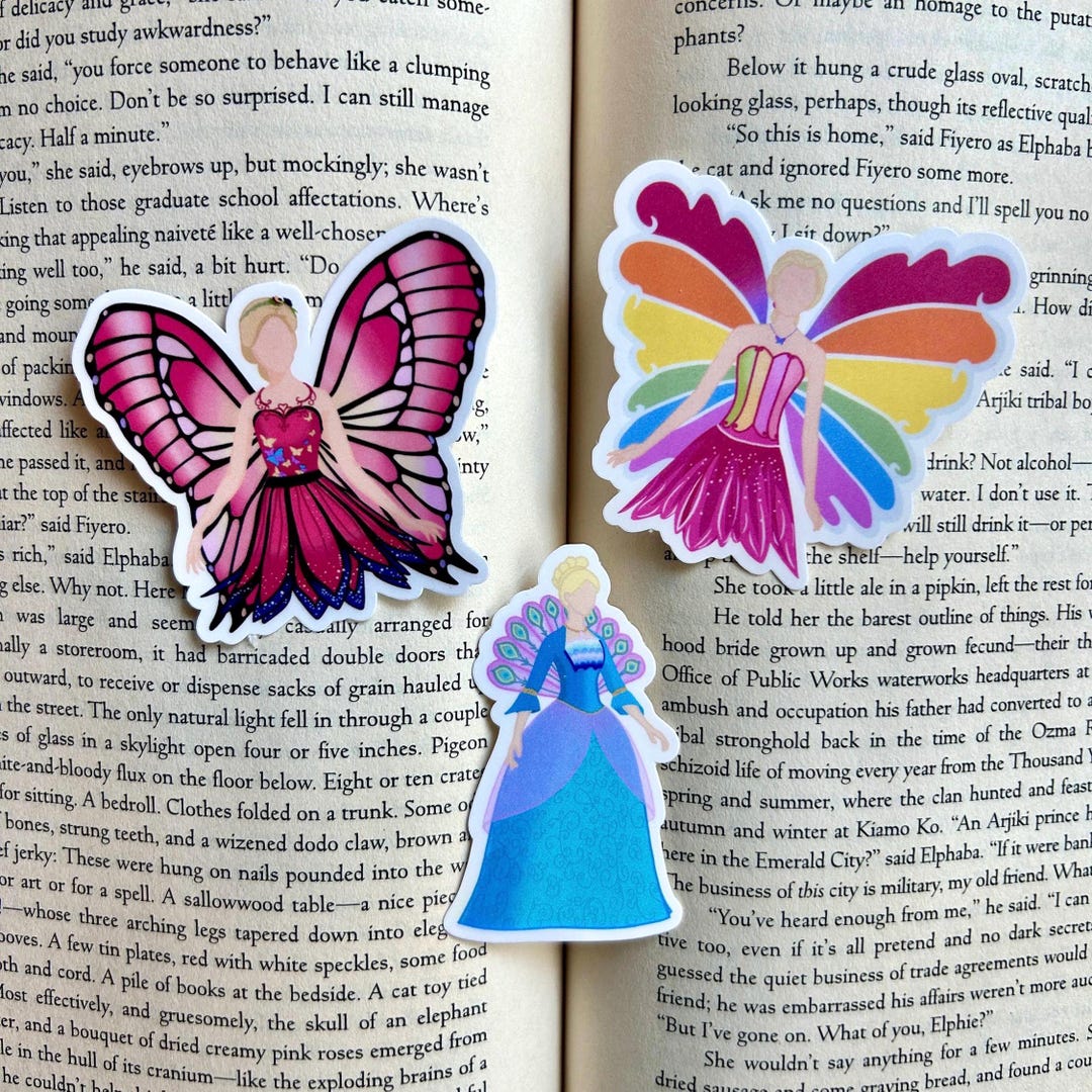 Nostalgic Doll Fairy Princess Movie Stickers - Etsy