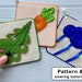 Tactile Felt Cards - Pattern & Sewing Tutorial for 10 Double Sided Felt ...