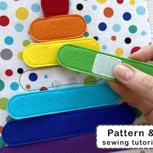 Felt Stacking Rings Quiet Book Page – Sewing Pattern (PDF) - Etsy