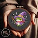 Witch Frog Cross Stitch Pattern: Wizard Toad Embroidery (PDF Pattern ...