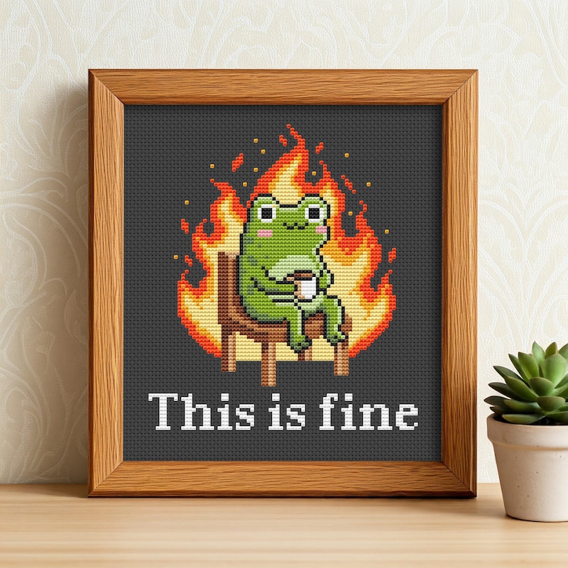 Fine Frog Stitches - Etsy
