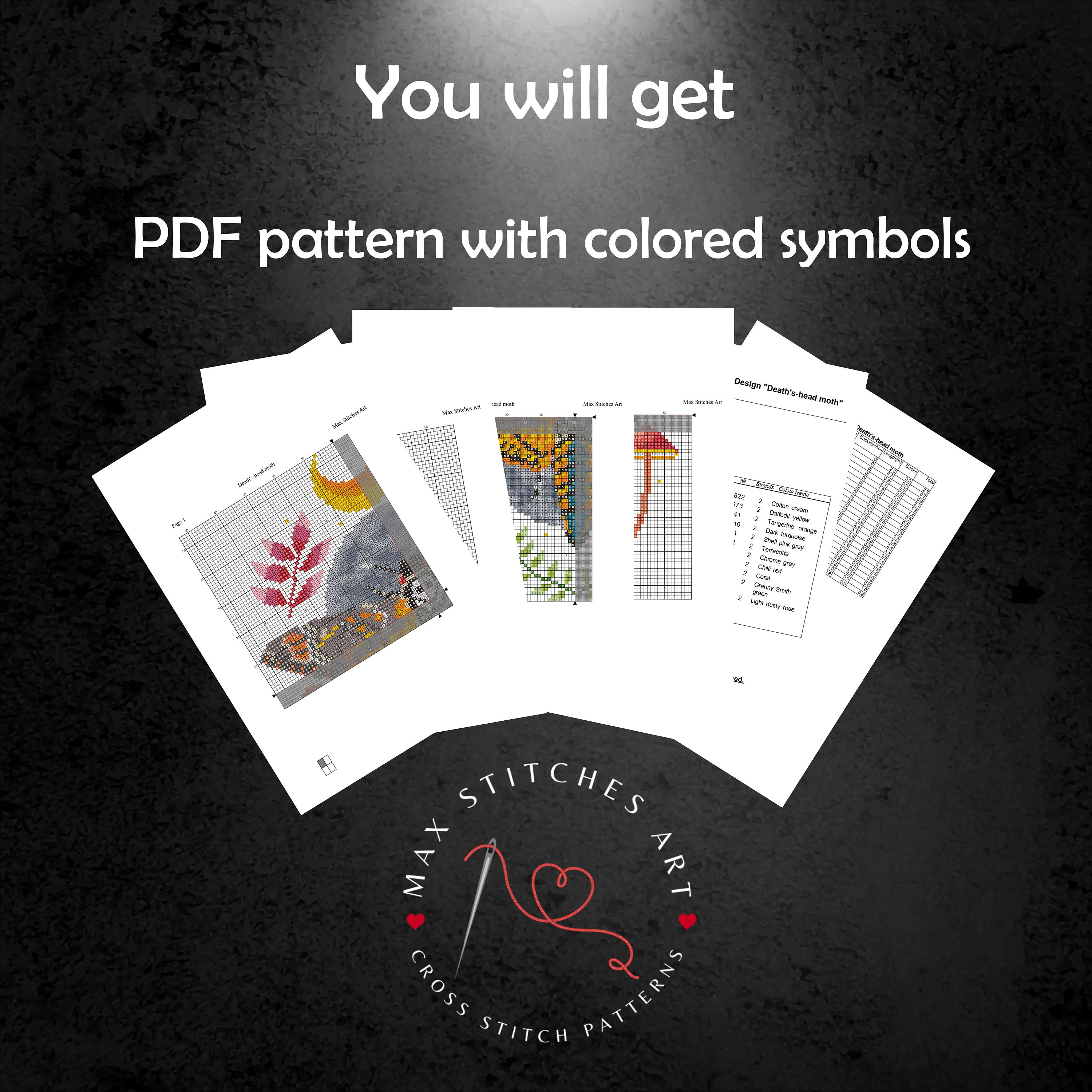 Raccoon Summoning Ritual Cross Stitch Pattern PDF, Occult Animal ...