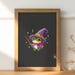 Witch Frog Cross Stitch Pattern: Wizard Toad Embroidery (PDF Pattern ...