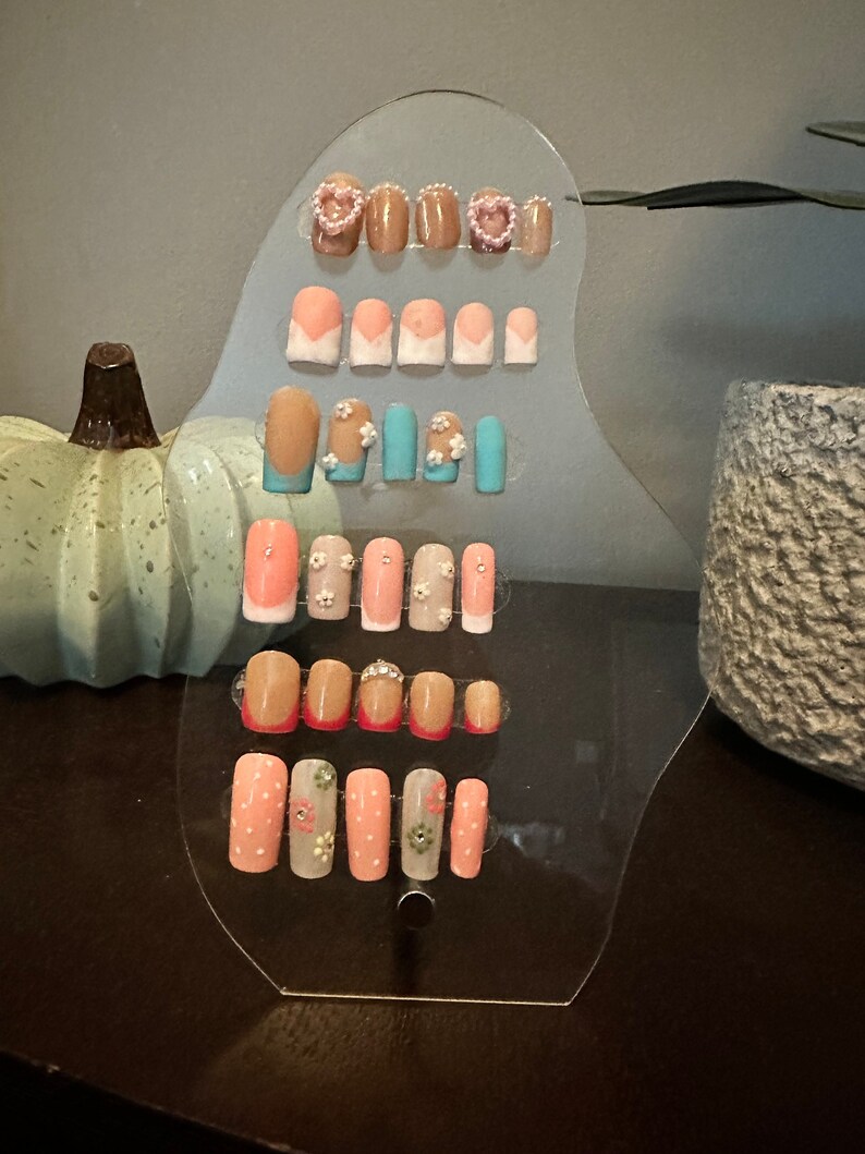 Customized Made-to-order Press-on Nails - Etsy