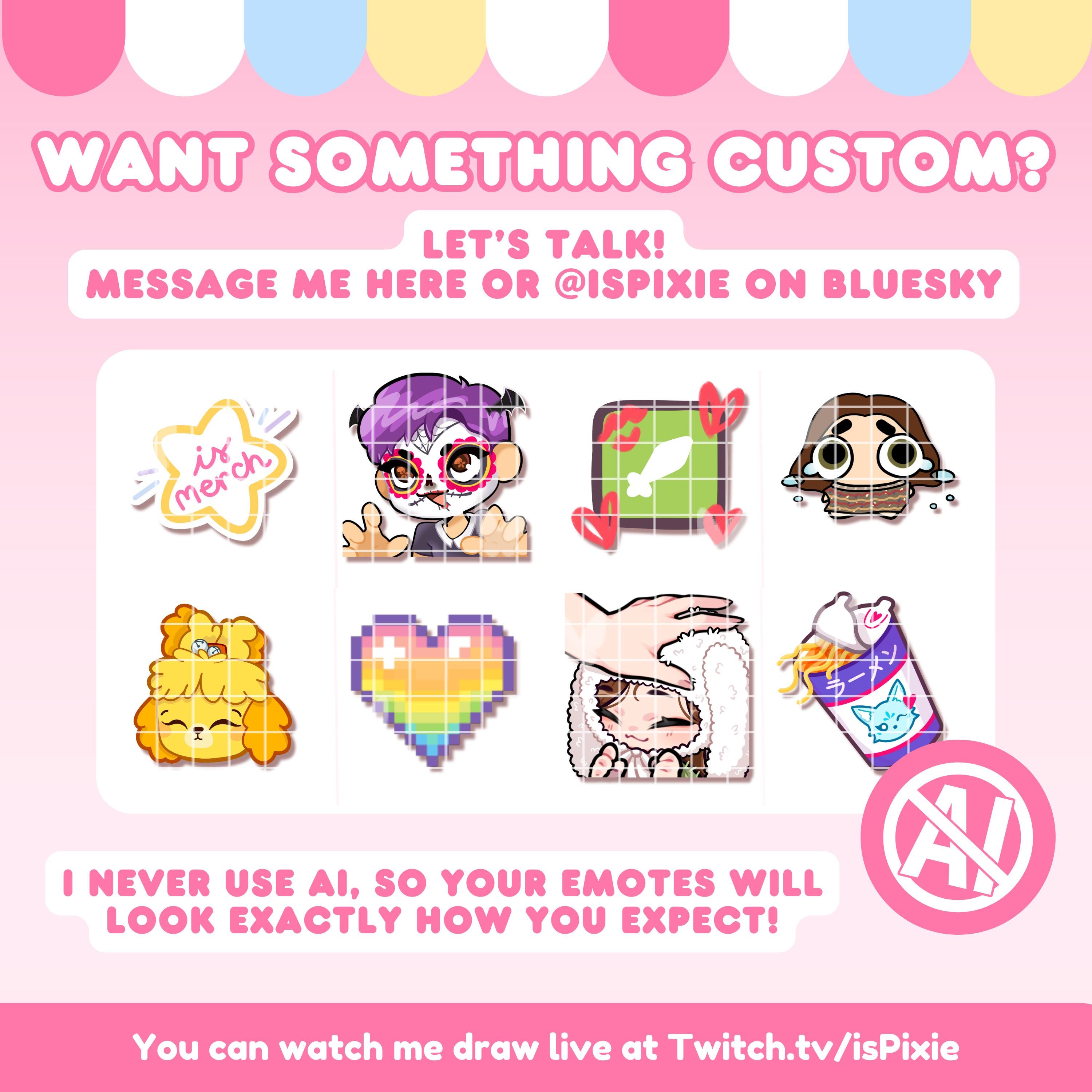 Screaming Mouse Twitch Emote | Twitch Channel Points | Streamer Emotes ...