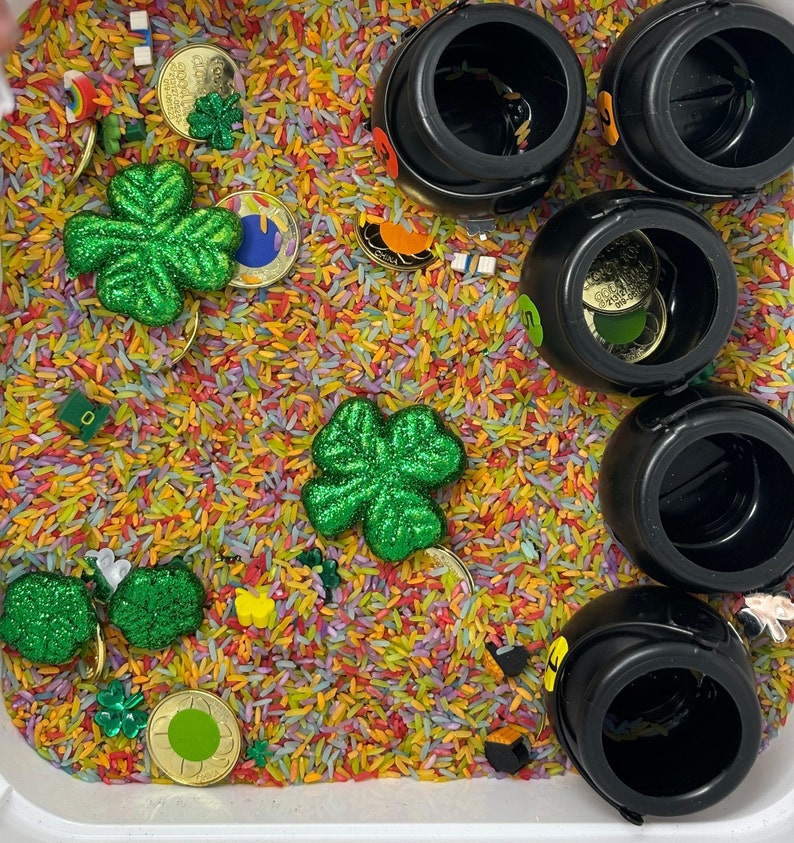 St. Patrick Filler- Bin Filler- Sensory Bin-open End Play- Montessori ...